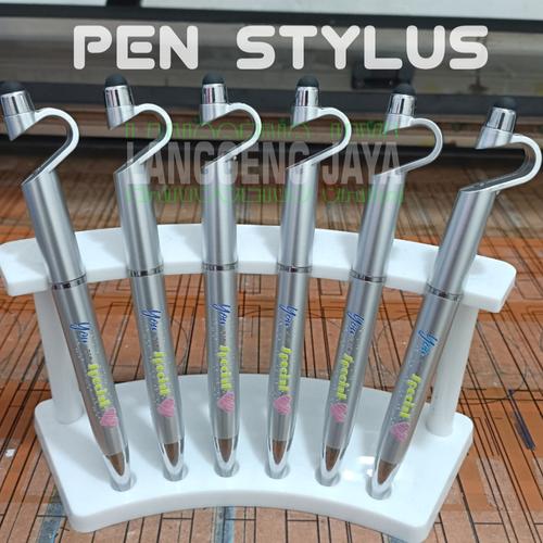 Jual Pen stylush custom logo, pulpen promosi, bolpoin custom, pulpen ...