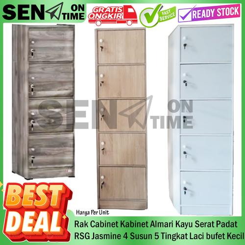 Jual [Instant] Locker Mini Lemari Kecil Buffet Rak Rgs Jasmin 4 Susun 5 ...