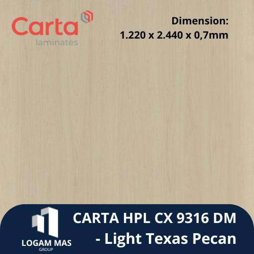 Jual CARTA SIGNATURE HPL CX 9316 DM - Light Texas Pecan - High Pressure ...
