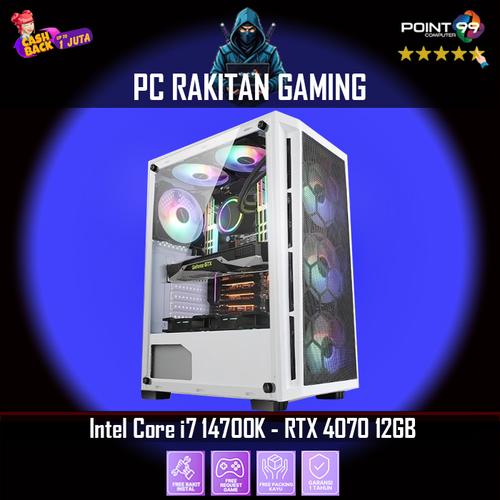 Jual PC Gaming Intel i7 14700K | RTX 4070 12GB | 32GB | NVMe - Rakitan PC - Kota Bandung ...