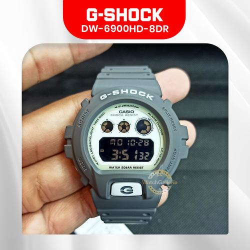 Promo Jam Tangan Pria Casio G-Shock DW-6900HD-8DR DW-6900HD Original Resmi Cicil 0% 3x - Jakarta ...