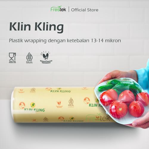 Promo KLIN KLING Plastik Wrapping / Cling Wrap 500m Food Grade - 20 cm ...