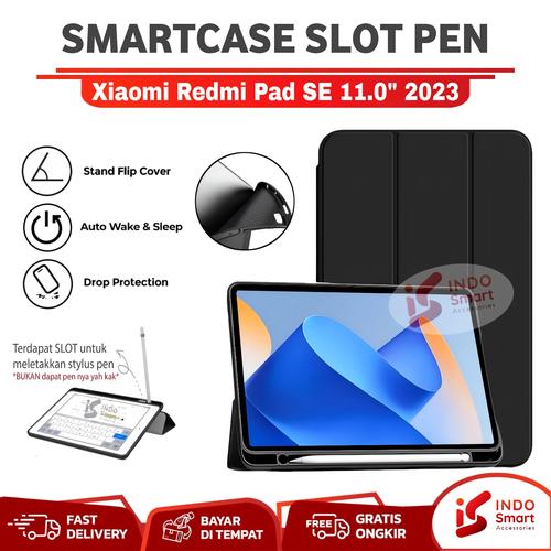 Promo Case Redmi Pad SE / Casing Redmi Pad SE / 11" 2023 Smartcase Slot ...