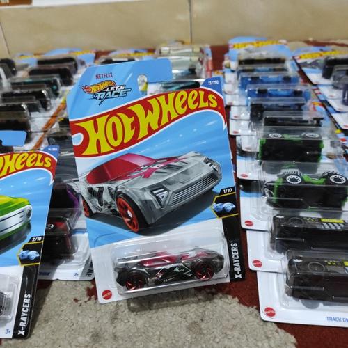 Jual Hot Wheels Nerve Hammer abu base besi A25 Let's Race X-Raycers ...