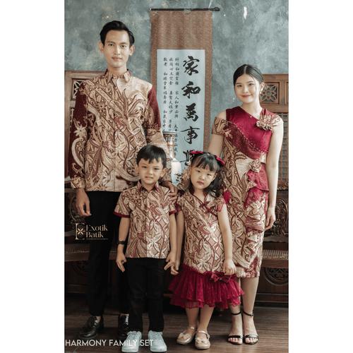 Jual Harmony Couple Set Dewasa Dress dan Kemeja Exotik Batik - Dress XS ...