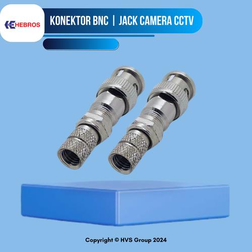 Jual Jack camera CCTV/ BNC cctv drat tebal / konektor colokan cctv ...