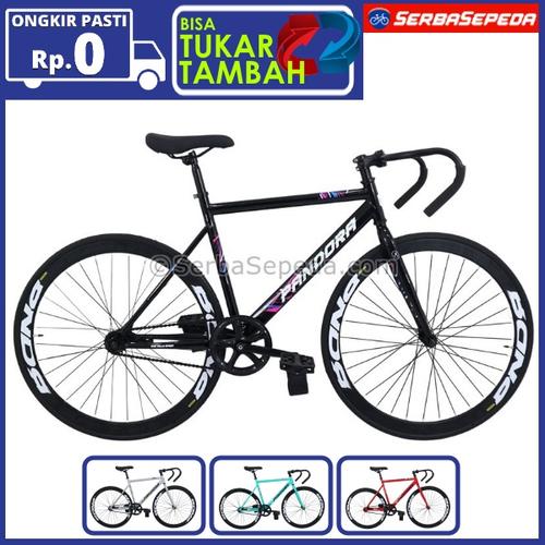 Jual Sepeda Fixie Police Toronto FX Pandora 700C Rem Torpedo - Kota ...