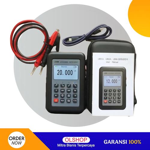 Jual Process Calibrator Hart Modbus LB06 Signal Generator Source ...