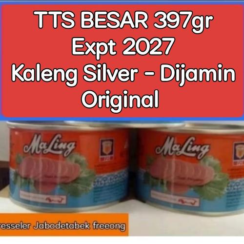 Jual Maling Pork Luncheon Meat Kaleng 397gr TTS (daging ham babi kaleng ...