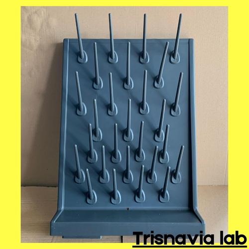 Jual Drying Rack Lab Glassware 27 Page / Rak Pengeringan Lab 27 Pegs ...