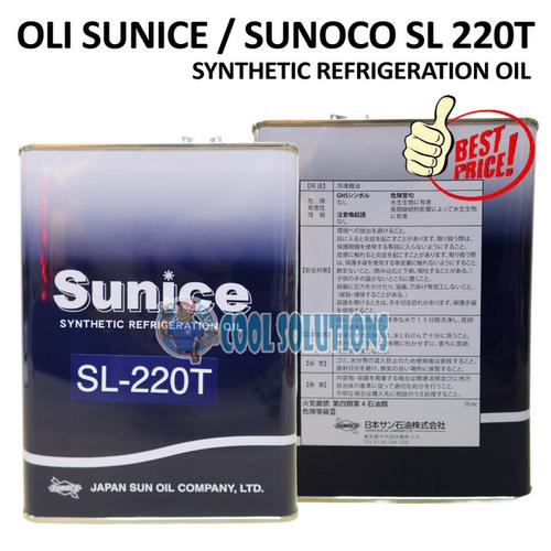 Jual Oli Suniso SL-220T - Oli Sunice SL 220T - Synthetic Refrigeration ...