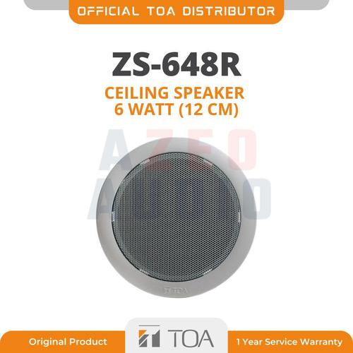 Jual Ceiling Speaker TOA ZS-648R 6W (12 cm) | Garansi Resmi - Jakarta ...