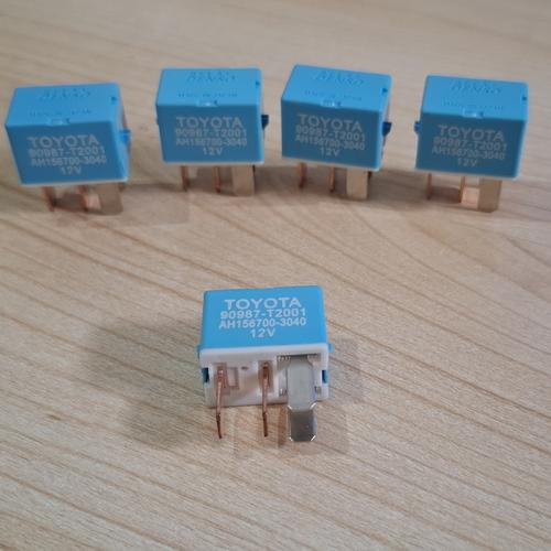 Promo Relay biru denso 12 volt 4 pin kaki ac cbr power Toyota avanza ...