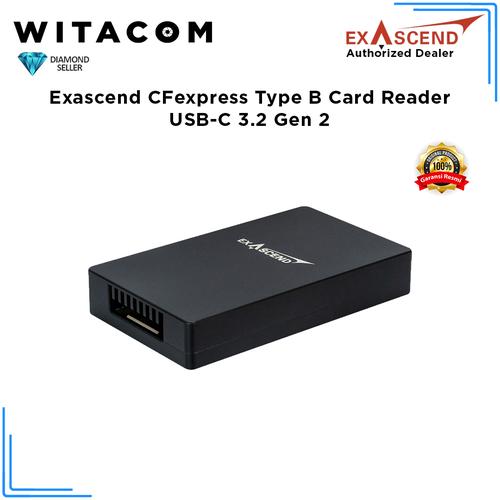 Promo Card Reader Exascend CFexpress Type B USB-C 3.2 Gen 2 ( EXCRCFX2 ...