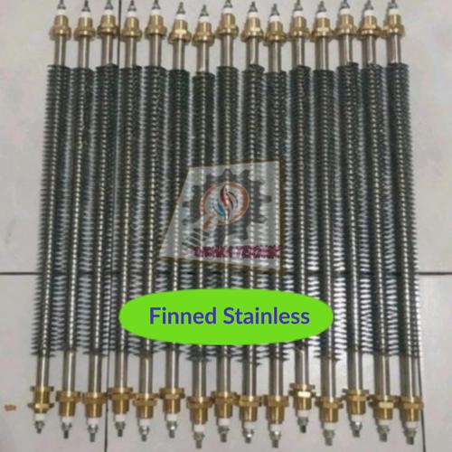 Jual Element Pemanas Finned Heater udara Lurus 22 cm 220volt 500watt ...