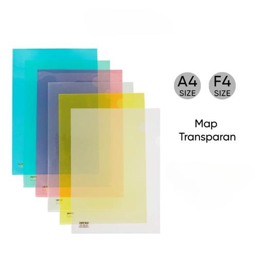 Jual Map Transparan Clear Sleeves Map L Bening Transparan Joyko CS-10 ...