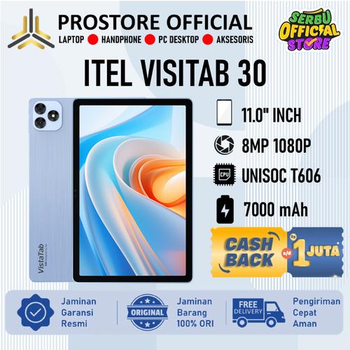 Promo itel VistaTab 30 Tablet- 4GB+128GB - 11" FHD+ IPS Display Screen ...