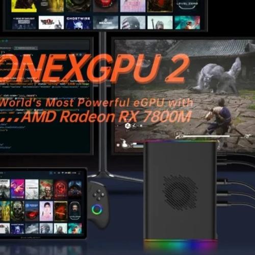Jual Portable GPU Onexplayer OneXGPU 2 AMD Radeon RX 7800M up to ...