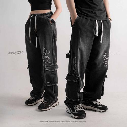 Promo KREMLIN Celana Carpenter Urban Jeans Cargo Wash Premium - Ginza ...