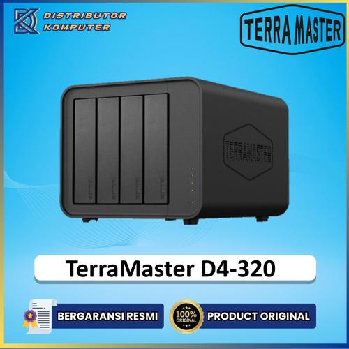 Promo TerraMaster D4-320 - 4-Bay USB Single Disk Enclosure Cicil 0% 3x ...