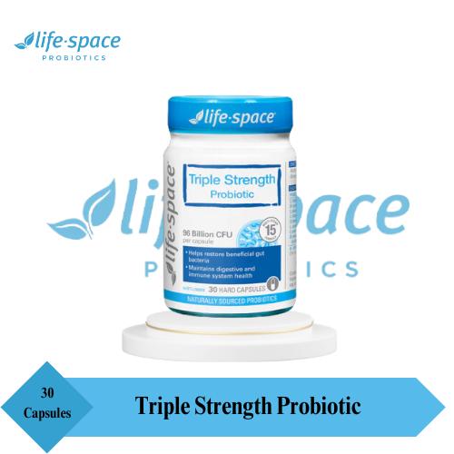 Jual LIFE SPACE Probiotics Triple Strength Probiotic - 30 Capsules ...