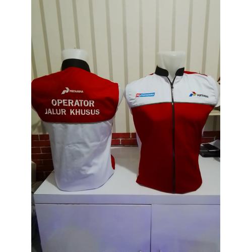 Jual Rompi Jalur Khusus SPBU Pertamina Standar Rompi Operator Jalur ...