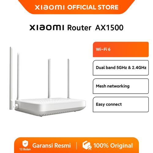 Promo Xiaomi Router AX1500 | Wi-Fi 6 Konektivitas Era Baru | Jaringan ...