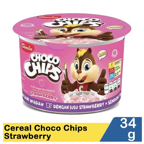 Jual Simba Cereal Choco Chips Strawberry 34 Gram - Kota Makassar ...