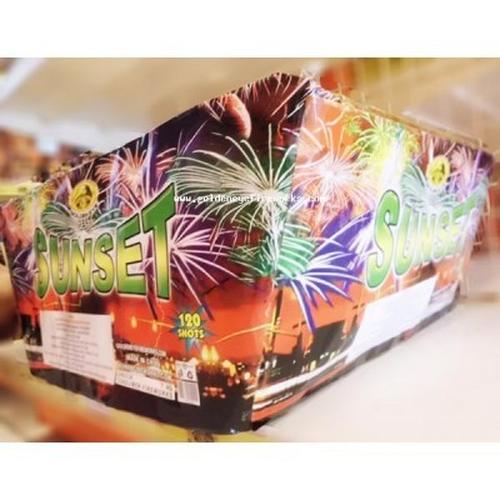 Promo Kembang Api Sunset Cake 1.2 Inch 120 Shots GE510 Petasan 120 Shot ...