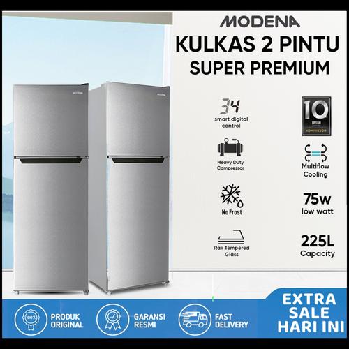 Jual SUPER PROMOO KULKAS 2 PINTU SUPER PREMIUM MODENA RF 2250 TGDS ...