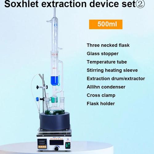 Jual 500ml Soxhlet Extraction Device Set Laboratory Extraction Device ...