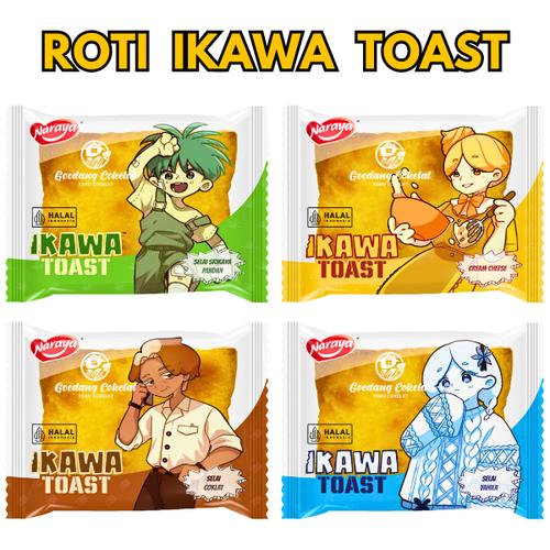 Promo IKAWA TOAST Roti Naraya Ikawa Panggang Sandwich Butter Roti Viral ...