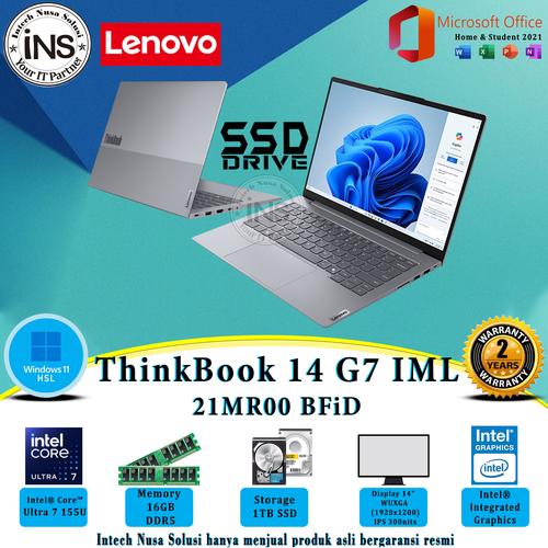 Jual LENOVO THINKBOOK 14 G7 IML 21MR00 BFID Ultra 7 155U 16GB/32GB 1TB ...