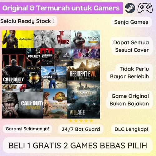 Jual PAKET GAMES LENGKAP TRIPLE AAA 30 in 1 ORIGINAL SUPPORT STEAM DECK ...