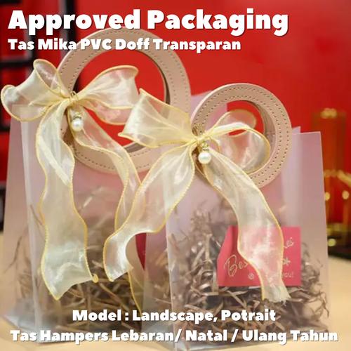 Jual Tas Mika PVC Doff Premium / Goodie Bag Ulang Tahun ( Gagang Bulat ...