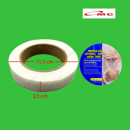 Jual Kasa Lakban Lem Gypsum 1" Inch Lakban Gipsum Plafon 1 Inch Kain ...