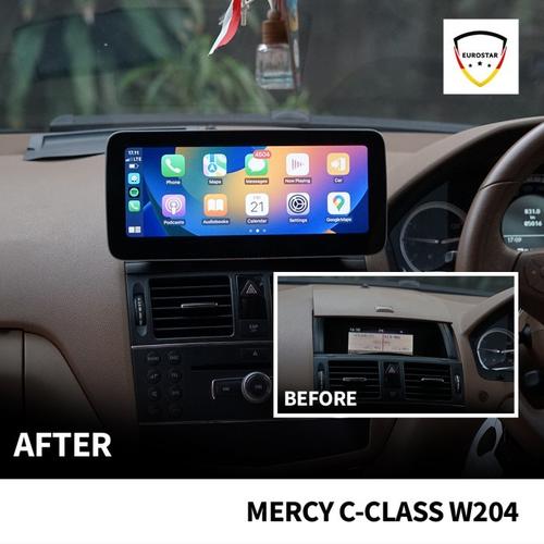 Jual Head Unit Android Mercy C 200 Class Prefacelift Plug And Play ...