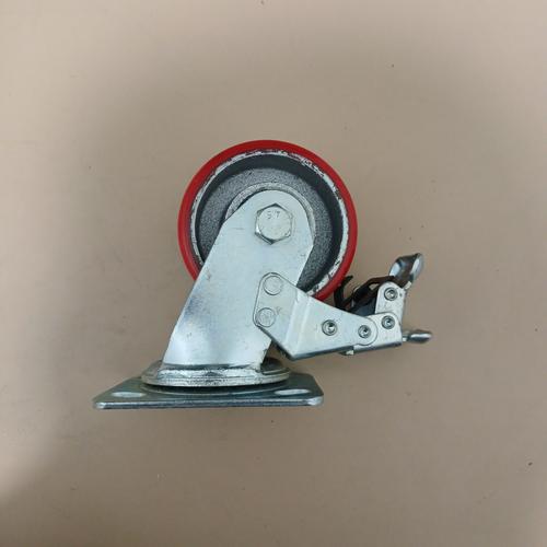 Jual RODA PU HEAVY DUTY 4"INCH (PUTAR+REM) - Jakarta Barat - RAJA RODA ...