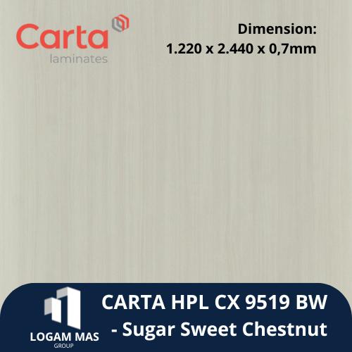 Jual CARTA SIGNATURE HPL CX 9519 BW - Sugar Sweet Chestnut - High ...