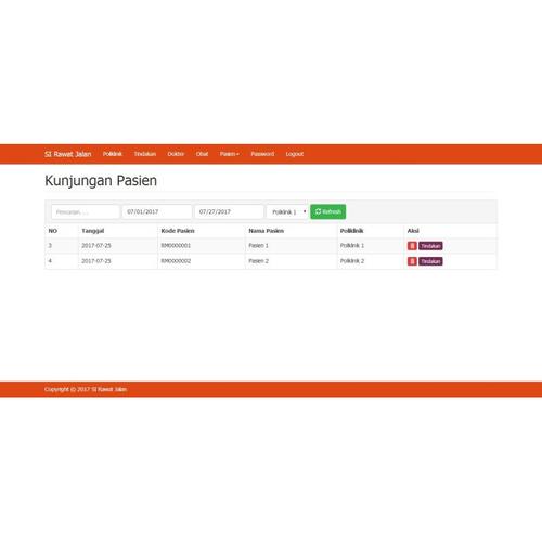 Jual Souce Code Sistem Informasi Rawat Jalan PHP - Kota Denpasar - Rumah Source Code | Tokopedia
