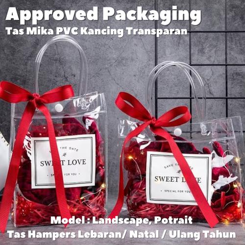 Promo Tas Mika Goodie Bag Transparan Hampers Tote Bag - Premium Hampers ...
