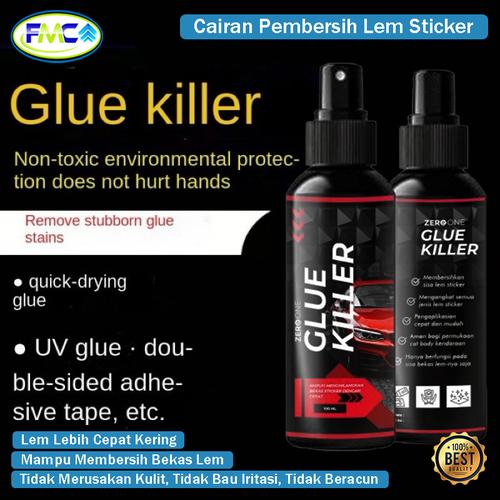 Jual Cairan Glue Killer Cairan Pembersih Lem Penghilang Lem Sticker ...
