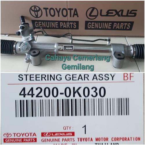 Jual RACK STEERING ASSY RACK STEER REK STIR HILUX VIGO FORTUNER VNT ...