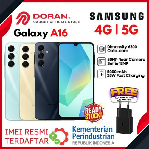 Promo Samsung Galaxy A16 5G 6,7" Inch Super Amoled - A16 4G 5000 mAh 13MP - Garansi Resmi SEIN 1 ...