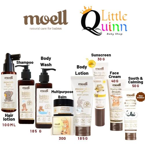 Jual MOELL Hair lotion/ Moell body lotion / MOELL Body wash - Jakarta ...