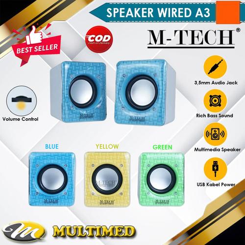 Promo Speaker M-Tech Original Multimedia PC Komputer Laptop A3 - Kota ...