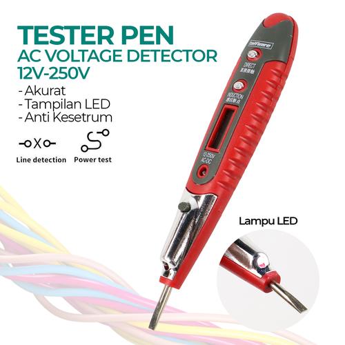 Jual Tespen Test Pen Listrik Non Kontak Alat Deteksi Kabel Putus Cek ...