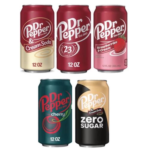 Jual DR Pepper soft drink 12 oz can - zero sugar - Jakarta Pusat ...
