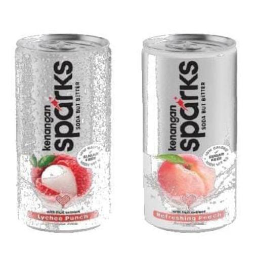 Jual Kenangan Sparks soda 250ml per pak isi 24 kaleng - Lychee ...
