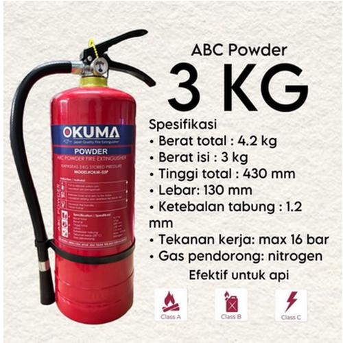 Jual OKUMA RACUN API 3 KG/ Pemadam Api - Kota Pekanbaru - Aneka ...